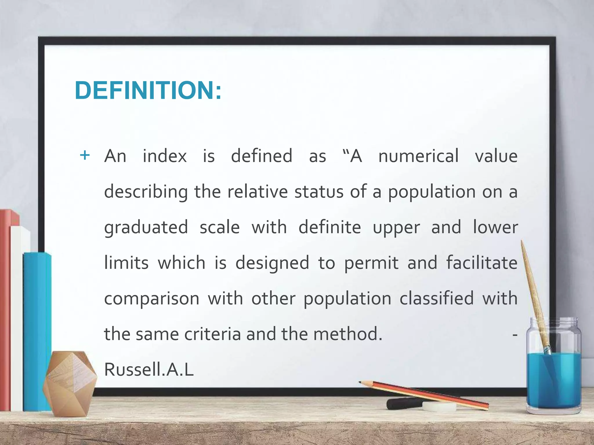 Indices in periodontology | PPTX