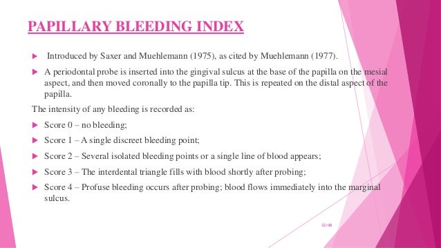 INDICES IN PERIODONTOLOGY