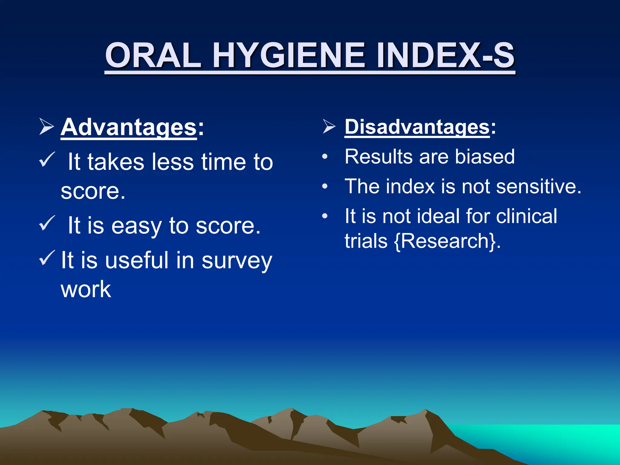 INDICES USED IN DENTISTRY.pptx