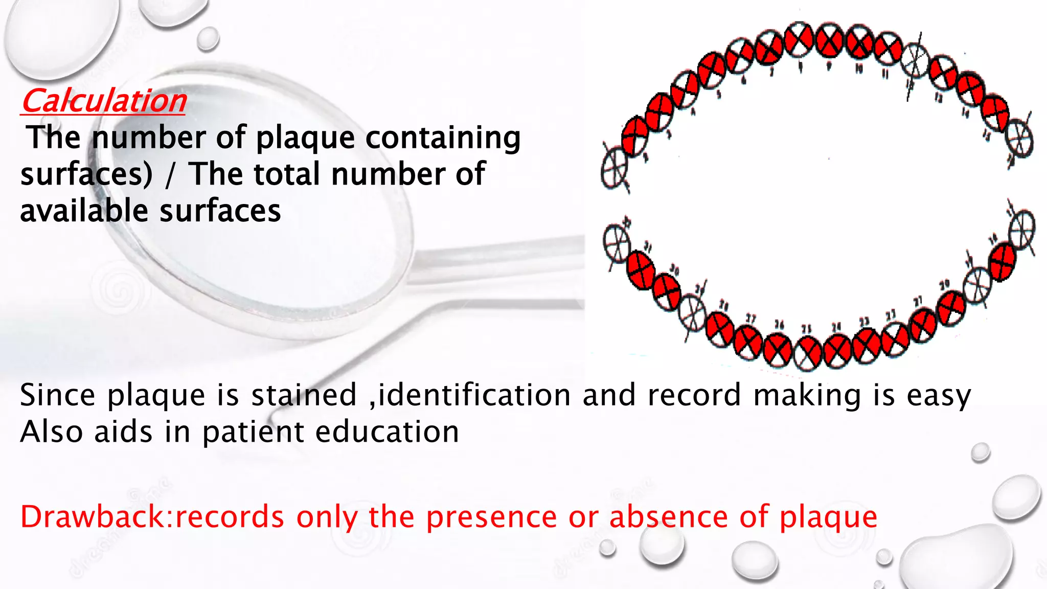 Indices used in periodontal destruction | PPTX