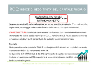 Indici di bilancio | PDF