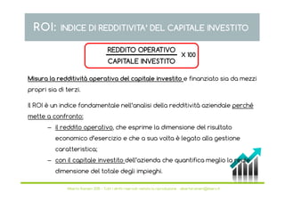 Indici di bilancio | PDF
