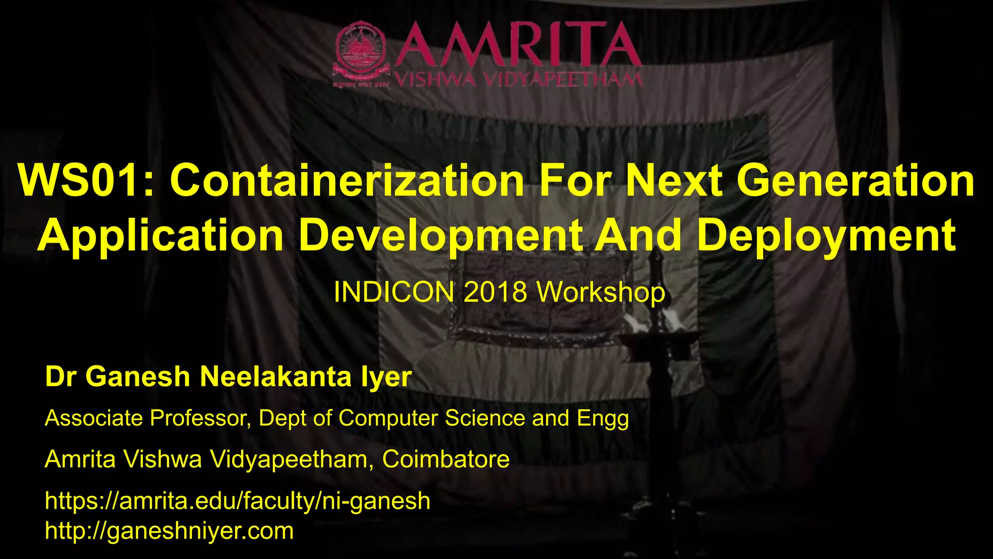 Containerization Principles Overview For App Development And Deployment