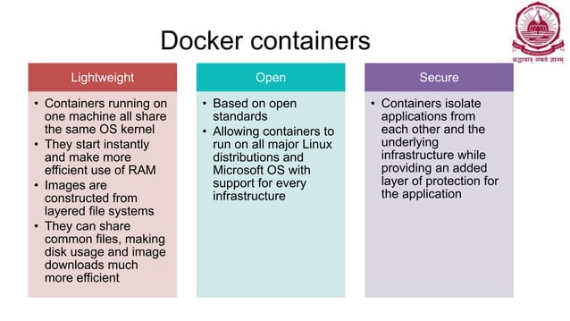 Containerization Principles Overview for app development and deployment ...