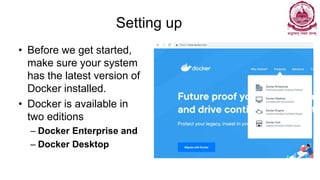 Containerization Principles Overview for app development and deployment | PDF