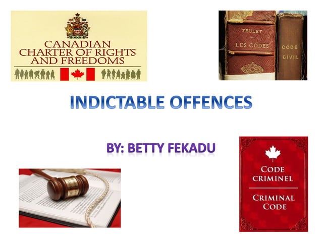 Indictable offences | PPT