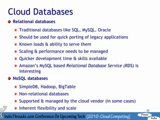 Cloud Computing: Making the right choice | PDF