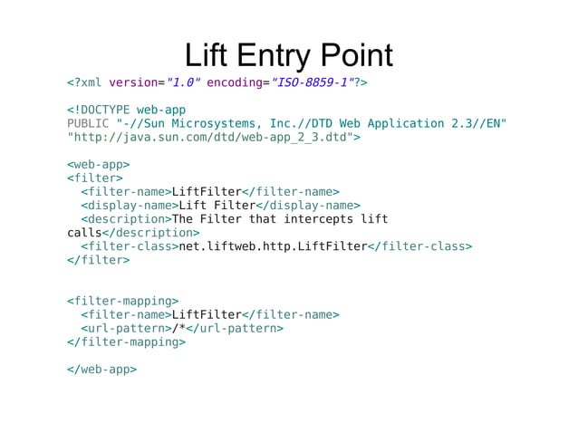 Overview of The Scala Based Lift Web Framework | PDF
