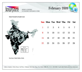 Indicus Calendar 2009 | PDF