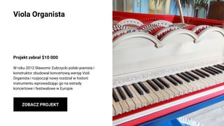 Jak uruchomić kickstarter | PDF