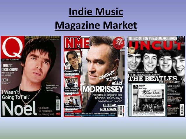 Indie music magazine market | PPTX