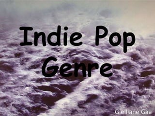 Indie Pop Genre and its Codes and Conventions | PPTX