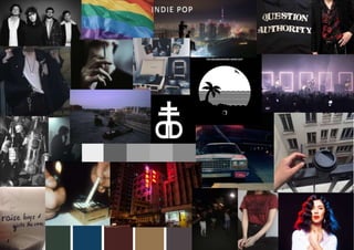 Indie pop moodboard | DOCX