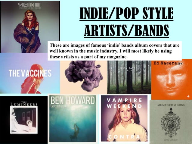 Indie pop research | PPT
