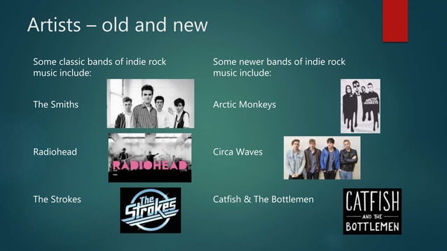 Indie rock genre research | PPT