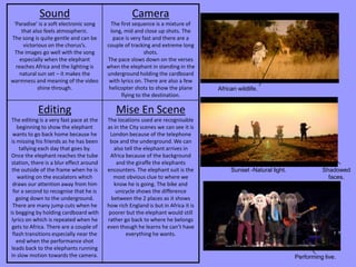 Indie Music Videos: Conventions & Examples | PPTX