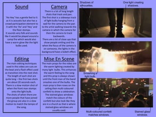 Indie Music Videos: Conventions & Examples | PPTX