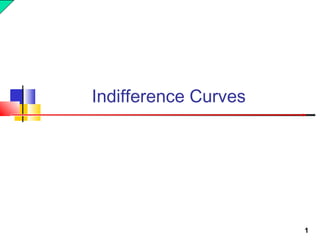 Indifference curve | PPT