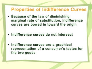 Indifference Curve | PPT | Economy | Business and Finance