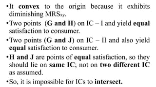 Indifference curve of economics | PPTX