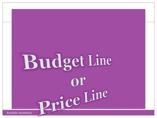 Indifference curve analysis | PDF