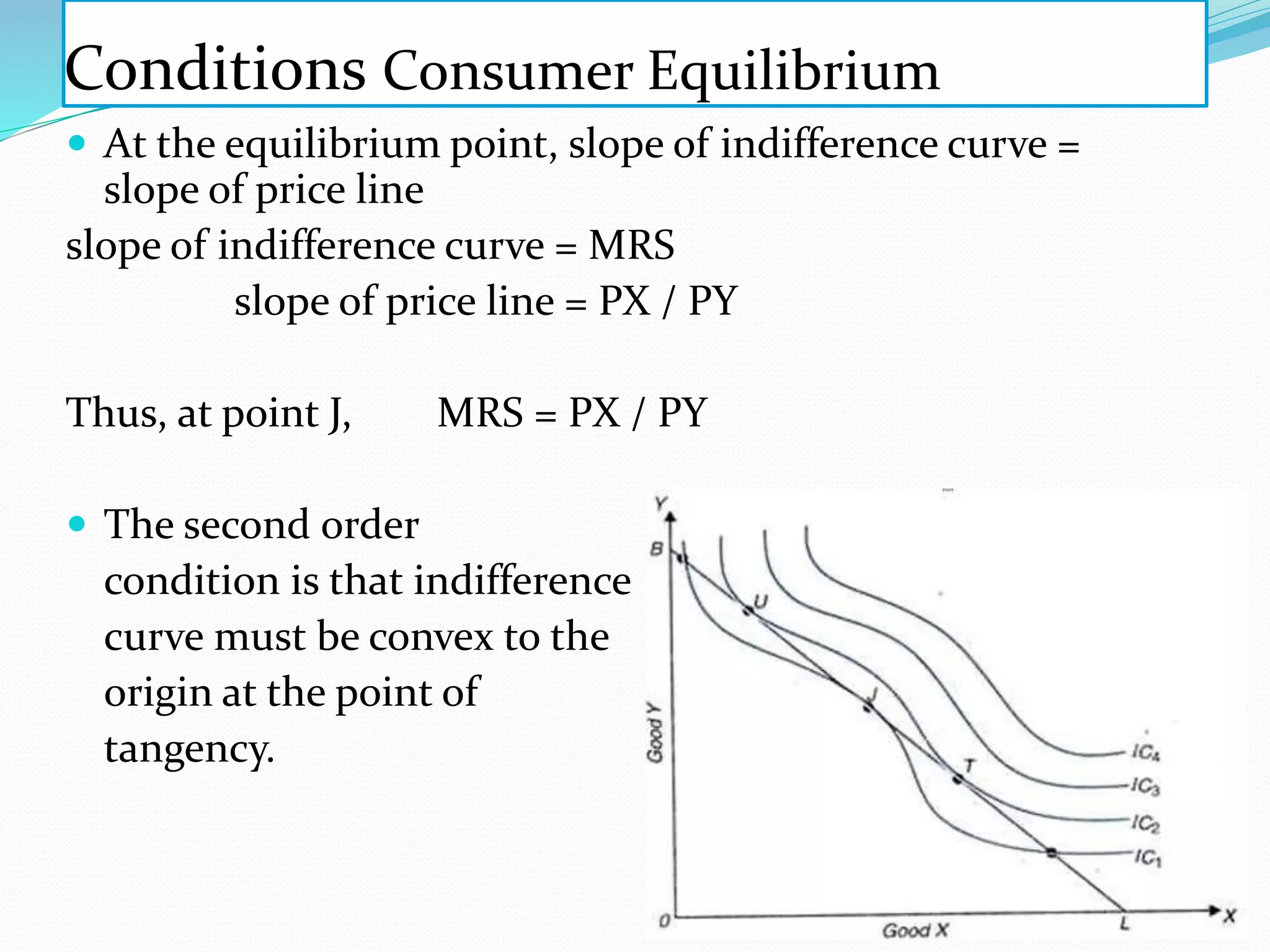 Indifference curve analysis | PPTX | Business and Finance