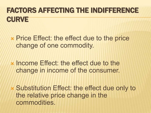 indifference curve analysis: ordinal approach theory.pptx