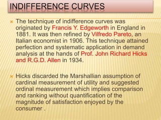 indifference curve analysis: ordinal approach theory.pptx