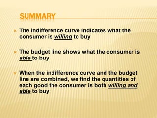 indifference curve analysis: ordinal approach theory.pptx