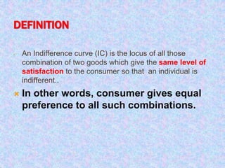 indifference curve analysis: ordinal approach theory.pptx