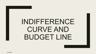Indifference curve and utility analysis | PPTX