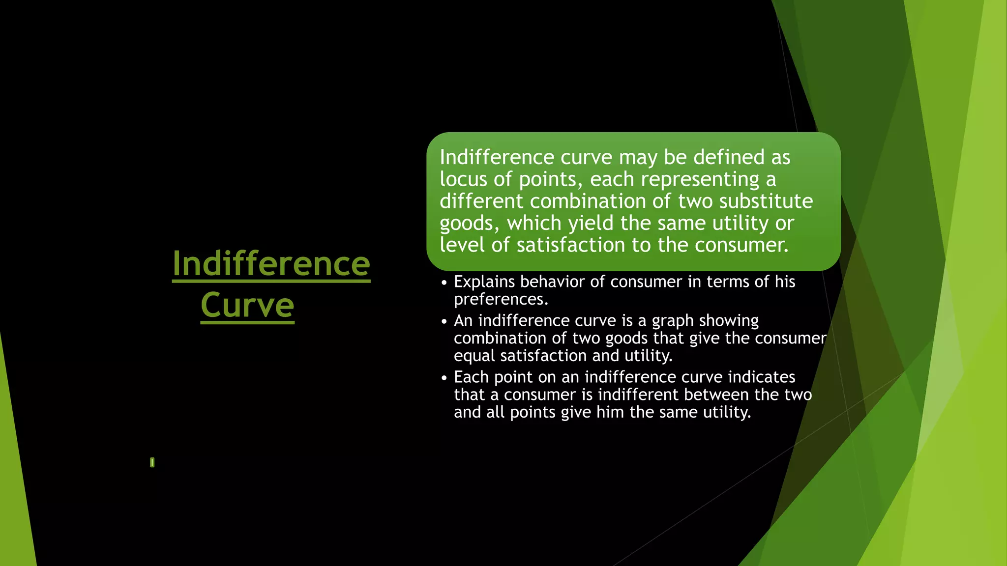 Indiffrence-curve | PPTX