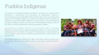 Pueblos Indígenas y Afromexicanos de México | PDF