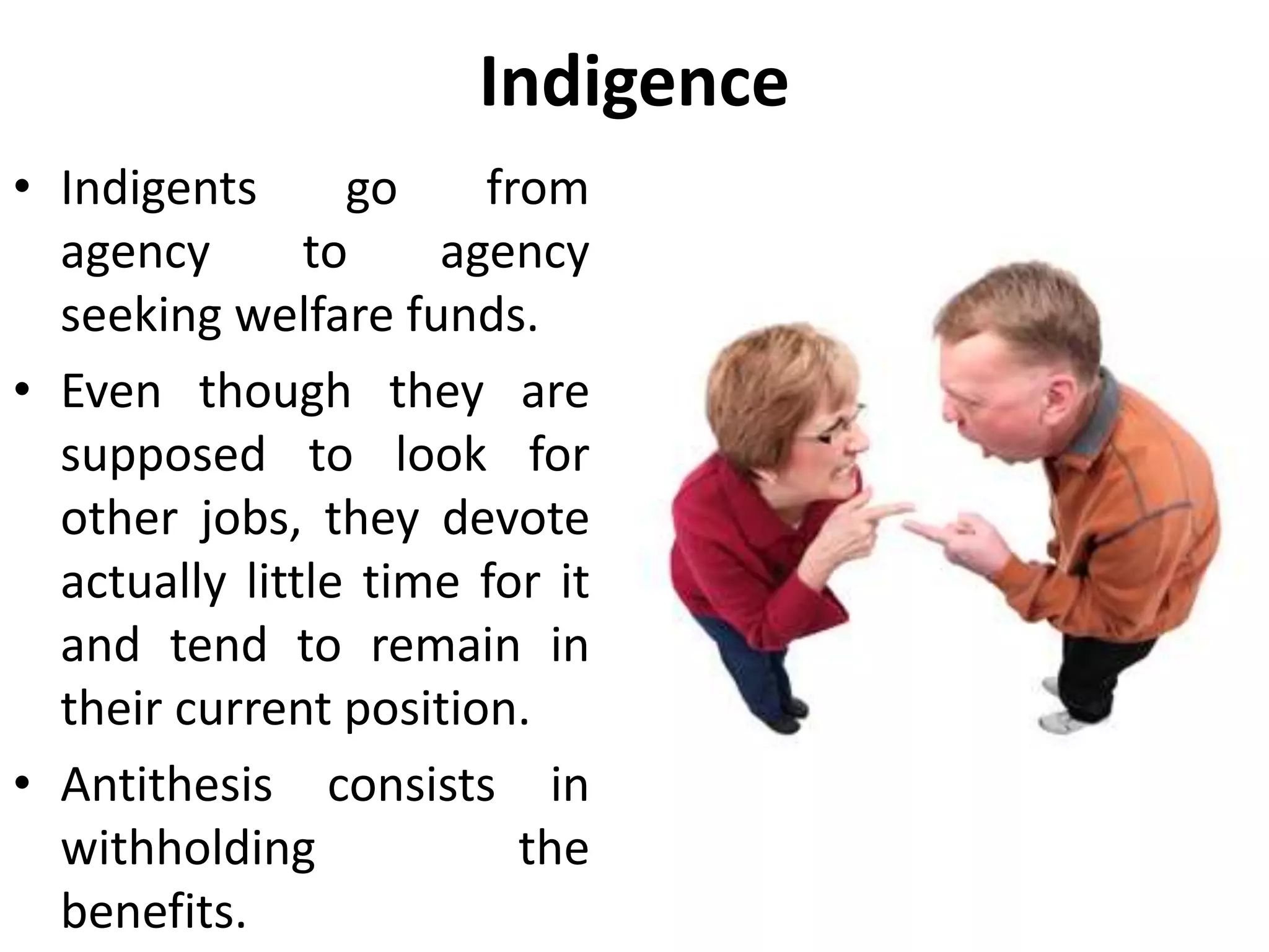 Indigence | PPT