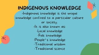 Indigeneous Science in the Philippines-- | PPTX