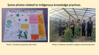Term paper presentation of Indigenous knowledge | PPTX