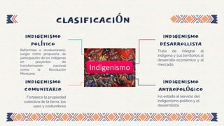 INDIGENISMO presentación secundaria segundo | PPTX
