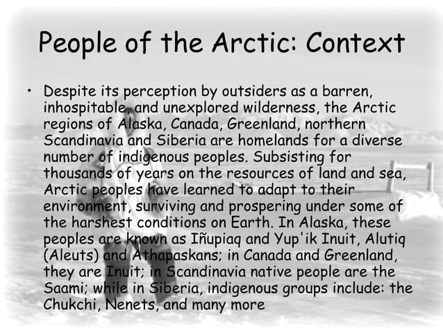 Indigenous People | PPT | Polar Travel | Travel Locations