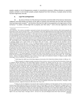 Indigenous and tribal peoples rights over their ancestral lands and ...