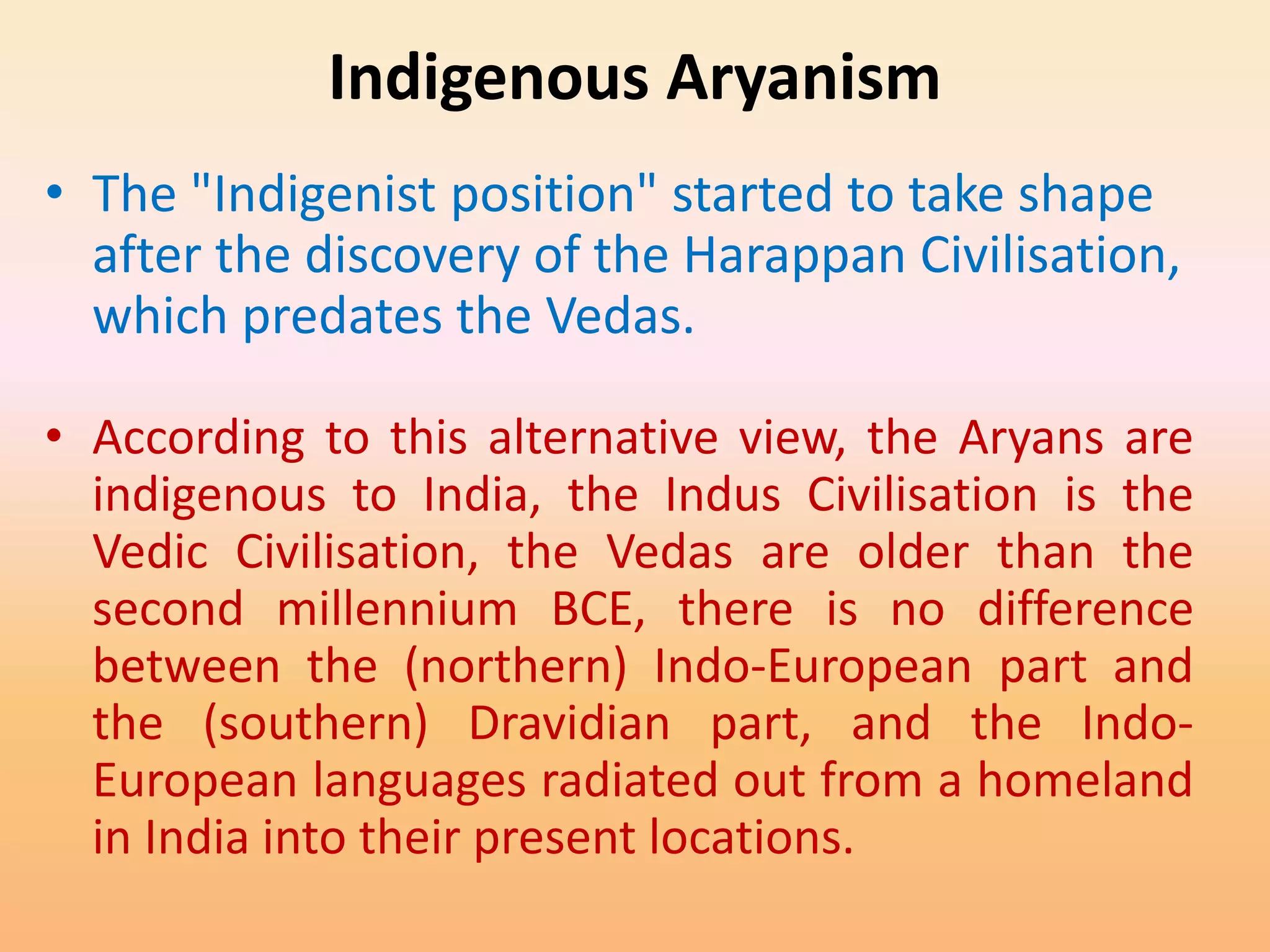 Indigenous aryans | PPT