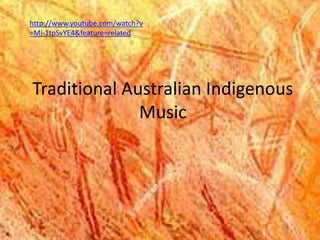 Indigenous australia | PPTX