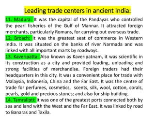 Indigenous banking system, Interneduaries, Trading Communities in India ...