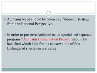 Indigenous breed of cattle in nepal | PPTX