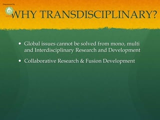 Indigenous Consciousness | PPTX