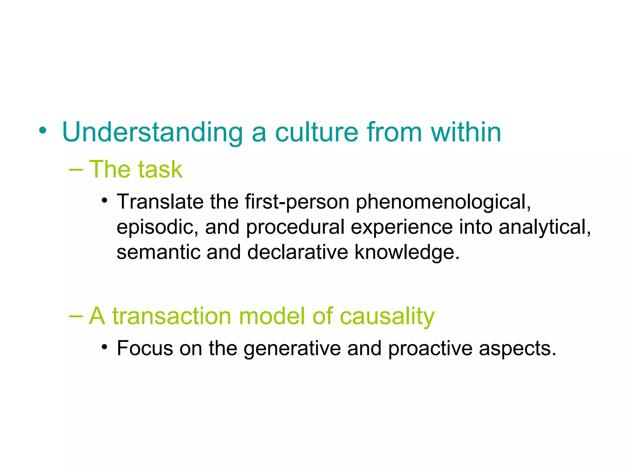 Indigenous,cultural,and cross cultural psychology | PPT