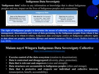 Indigenous data sovereignty and research evaluations - Professor Gawaian Bodkin-Andrews | PPTX