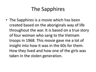 Indigenous Education Task 1 | PPT