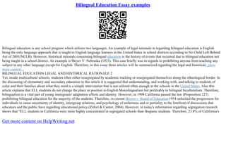 Indigenous Education And Bilingual Education | PDF | Education