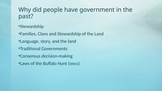 Indigenous Governance: A Powerpoint Presentation | PPTX