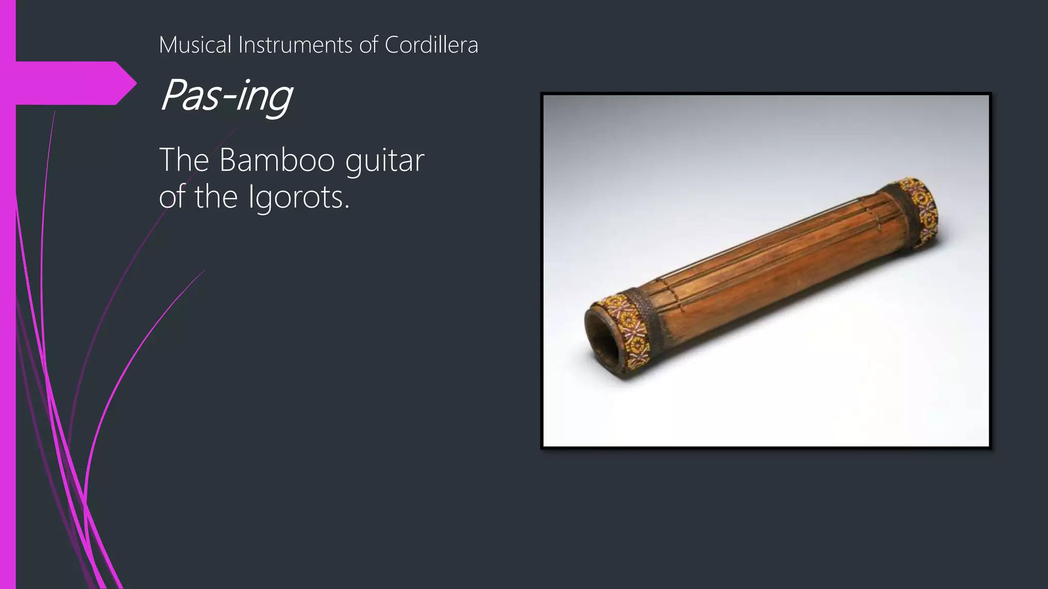 Indigenous Instruments of Cordillera | PPTX